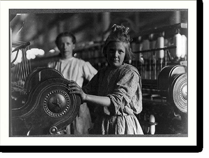 Historic Print, A typical Spinner Lancaster Cotton Mills, S.C. Location ...