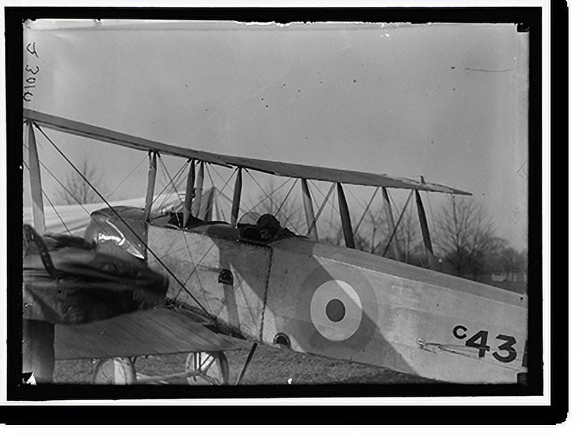 Historic Print, ALLIED AIRCRAFT. DEMONSTRATION AT POLO GROUNDS. COL ...