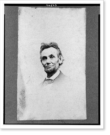 Historic Print, [Abraham Lincoln, head-and-shoulders portrait, facing ...