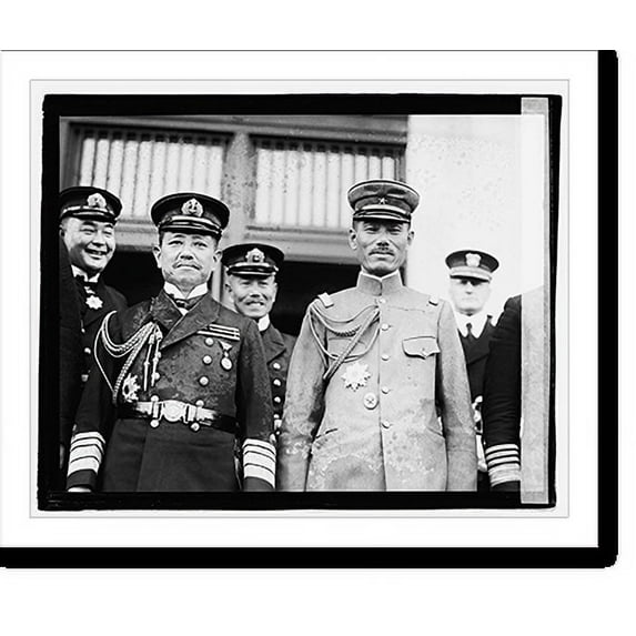 Historic Print, Admil. Kato & Maj. Gen'l. K. Tanaka, 18" x 24 ...