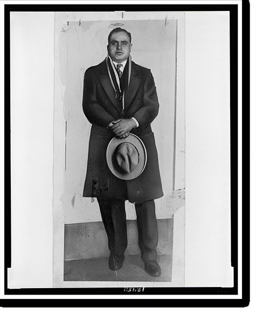 Historic Print, [Al Capone, full-length portrait, standing, facing ...
