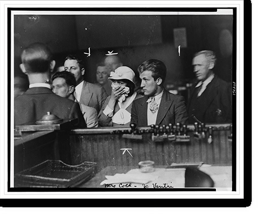 Historic Print, [Albert Guarino, aka Thomas Pace, (left), Lottie Coll ...