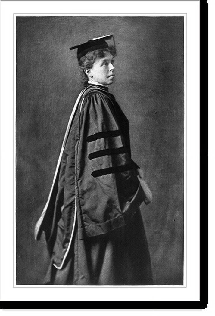 Historic Print, [Alice (Freeman) Palmer, 1855-1902; three-quarters ...