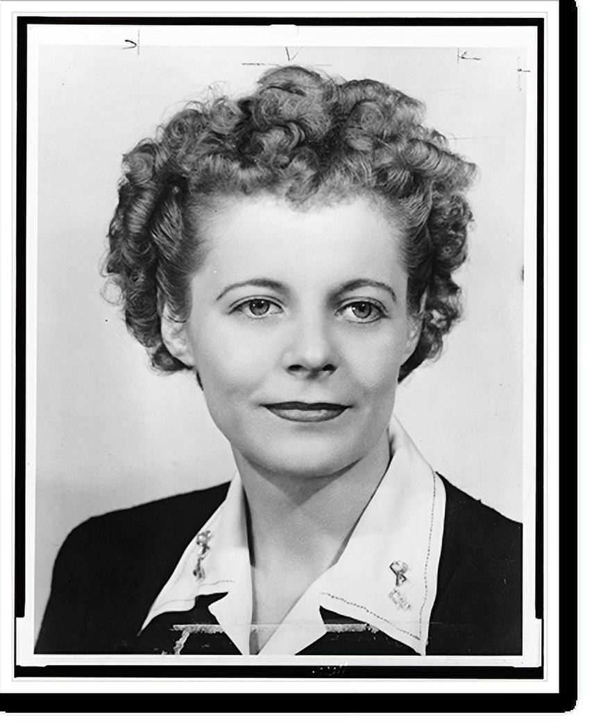 Historic Print, [Alice Marble, head-and-shoulders portrait, facing ...