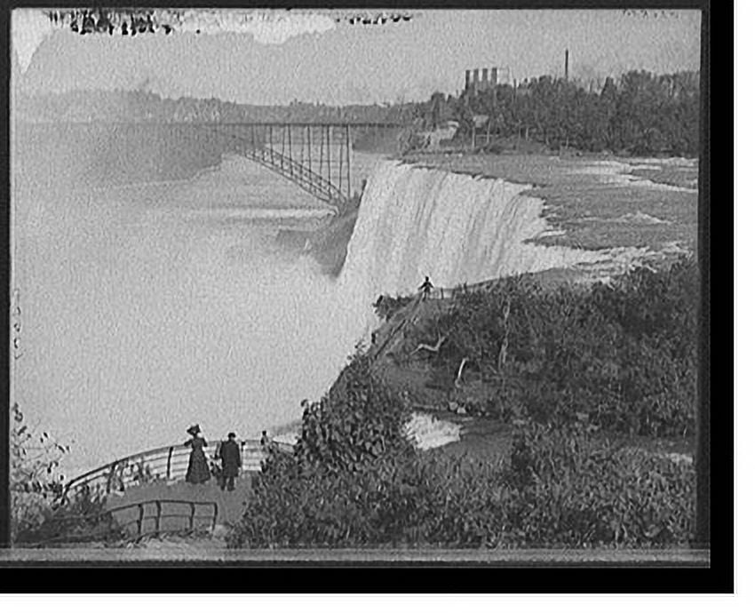 Historic Print, [American Falls from Goat Island, Niagara Falls, N.Y ...