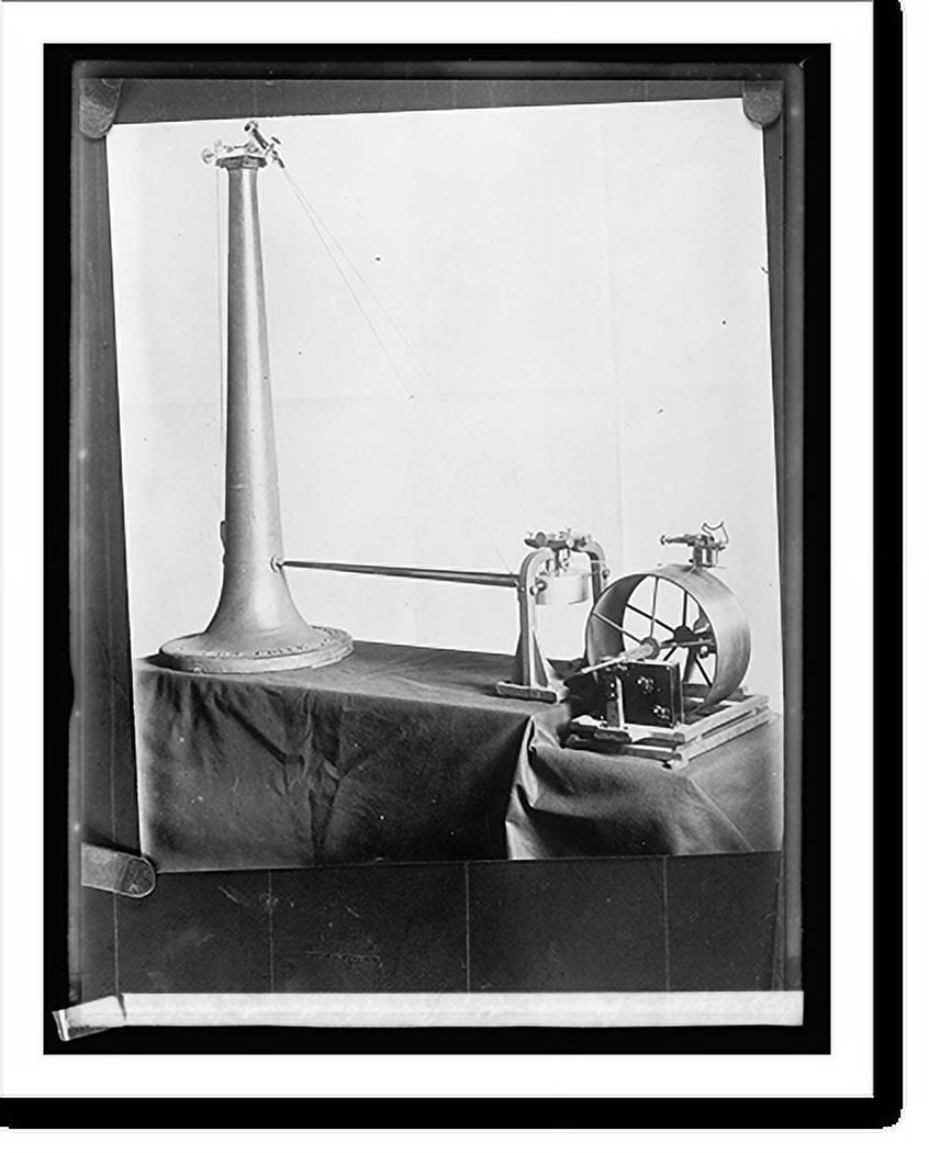 Historic Print, Amouri Seismograph for recording earthquakes (Weather ...
