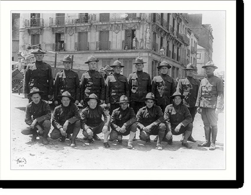 Historic Print, An American fire company, station no. 1, base section ...