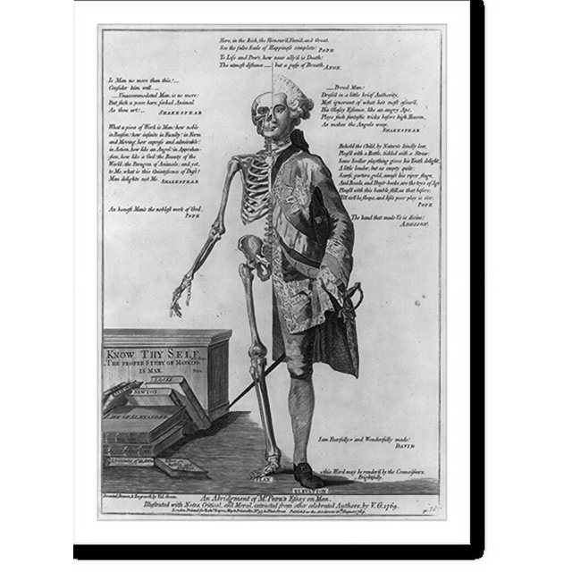 Historic Print, An abridgment of Mr. Pope's Essay on Man.Invented ...