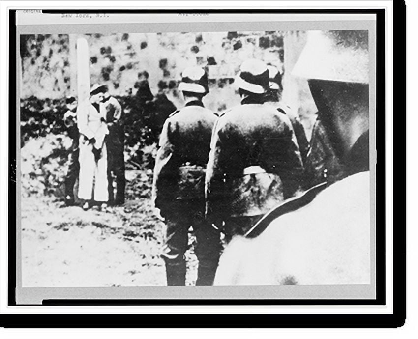 Historic Print, An illustration of German atrocities. a 15-year old ...