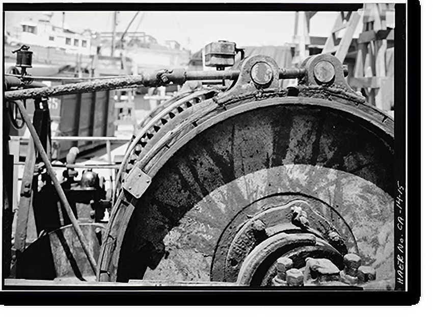 Historic Print, Anderson-Christofani Shipyard, Innes Avenue & Griffith ...