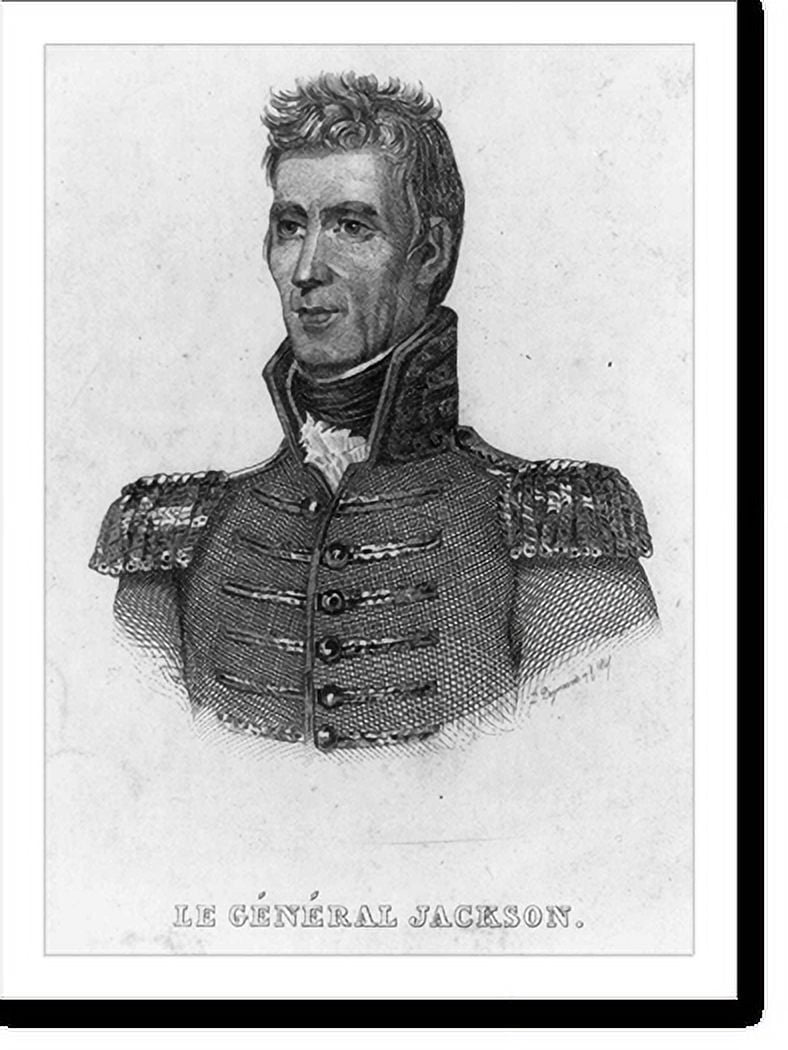 Historic Print, [Andrew Jackson, head and shoulders portrait, facing ...