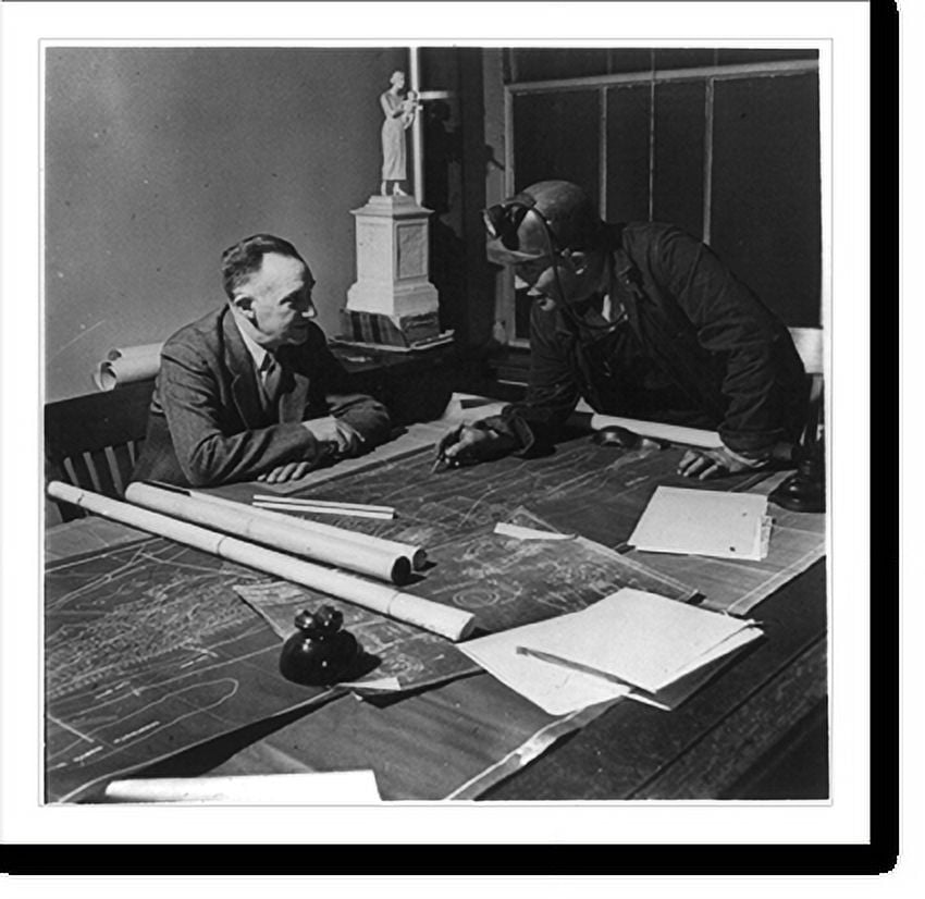 Historic Print, [Andrew Scavnicky's immediate superior, a mine foreman ...