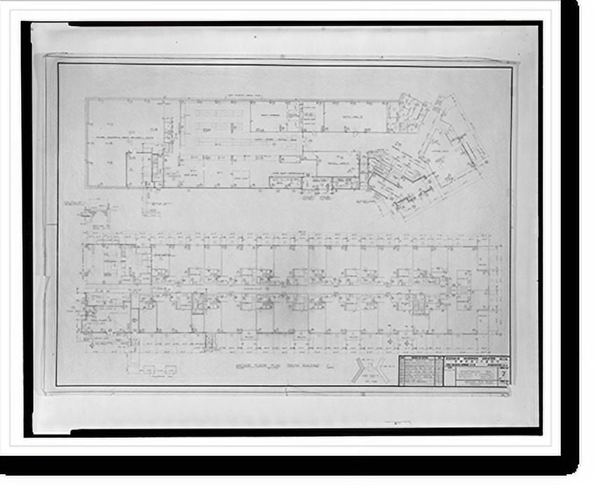 Historic Print, [Apartment house (The Promenade") for Landow & Company ...