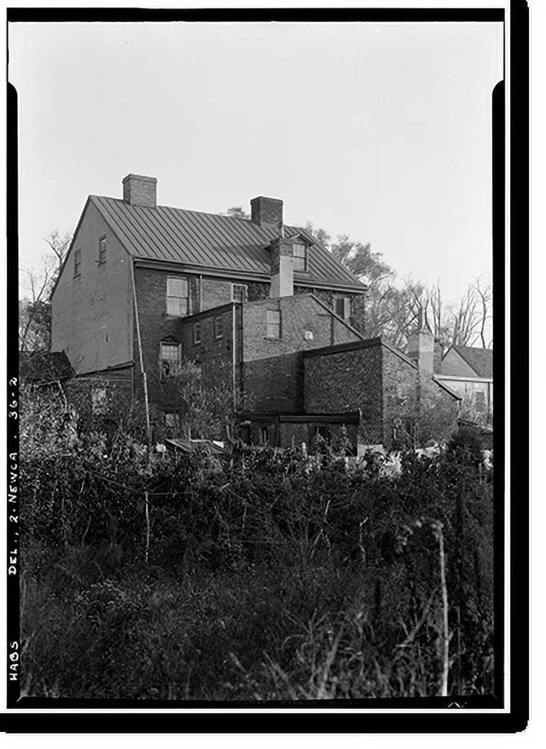 Historic Print, Archibald Alexander House, 26-28 Third Street, New ...