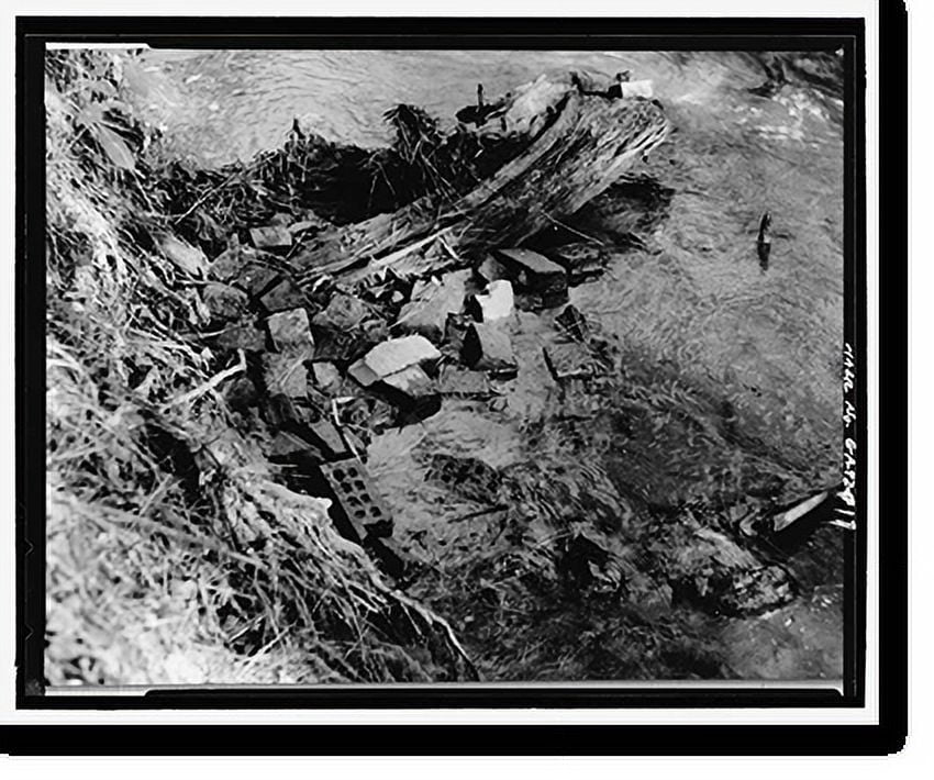 Historic Print, Arthur Holmes Merry Generator House, Signal Lake North ...
