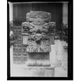 Historic Print, Aztec idol, Teoyaomiqui [Coatlicue (statue)], 16" x 20 ...