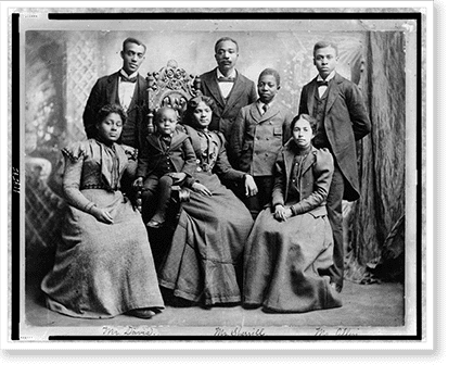 Historic Print, [(Back row, left to right) Mr. Davis, Mr. Sherrill, Mr ...