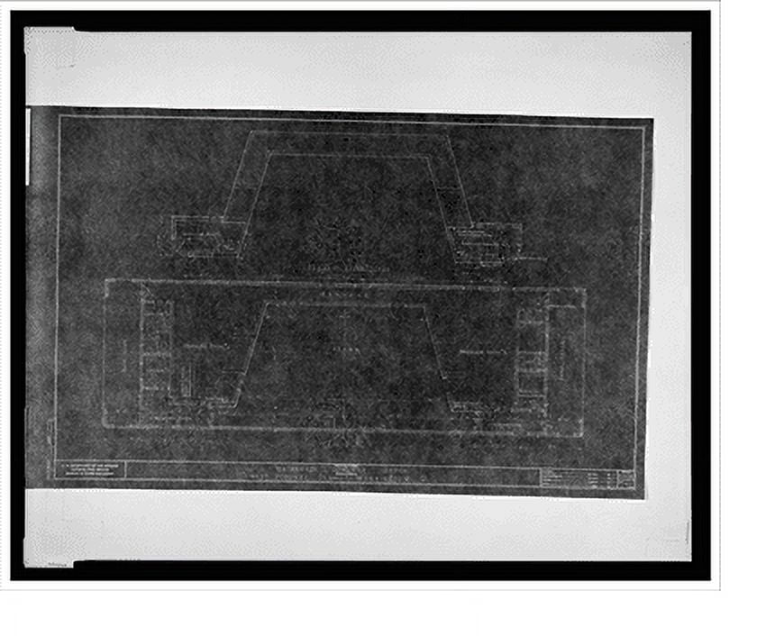 Historic Print, [Barge (Watergate Concert Barge"), West Potomac Park ...