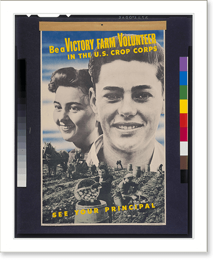 Historic Print, Be a victory farm volunteer in the U.S. Crop Corps. See ...