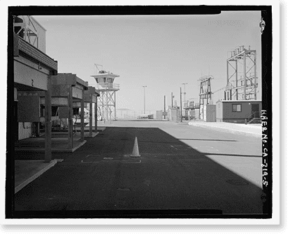 Historic Print, Beale Air Force Base, Perimeter Acquisition Vehicle ...