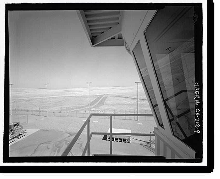 Historic Print, Beale Air Force Base, Perimeter Acquisition Vehicle Entry Phased-Array Warning ...