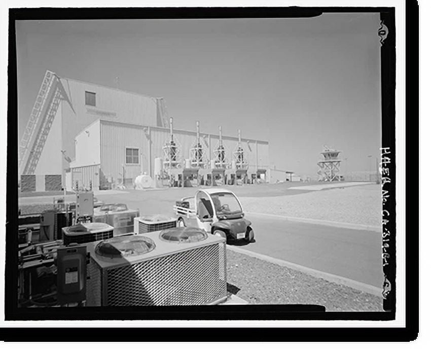 Historic Print, Beale Air Force Base, Perimeter Acquisition Vehicle ...