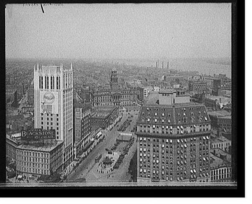 Historic Print, [Belle Isle from Dime Building, Detroit, Mich.] - 2, 18 ...