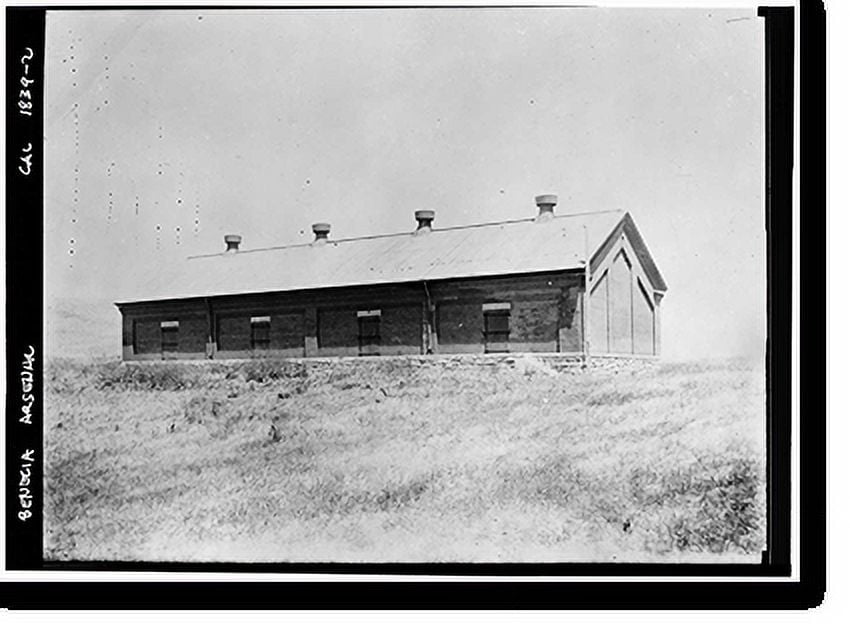 Historic Print, Benicia Arsenal, Powder Magazine No. 5, Junction of ...