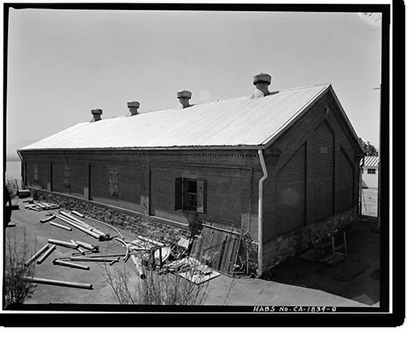 Historic Print, Benicia Arsenal, Powder Magazine No. 5, Junction of ...