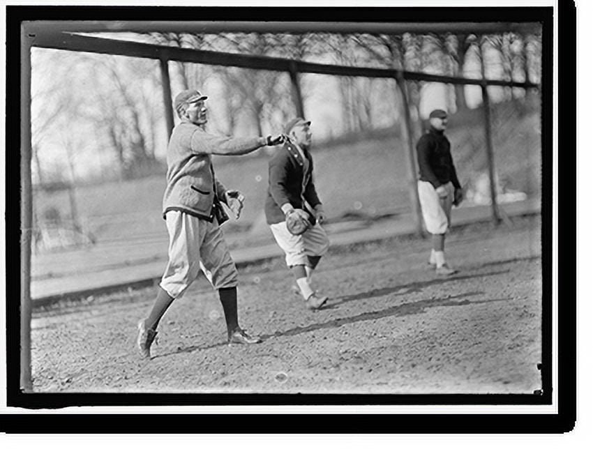 Historic Print, [Bert Gallia, Joe Boehling, unidentified, Washington AL (baseball)], 18" x 24 ...