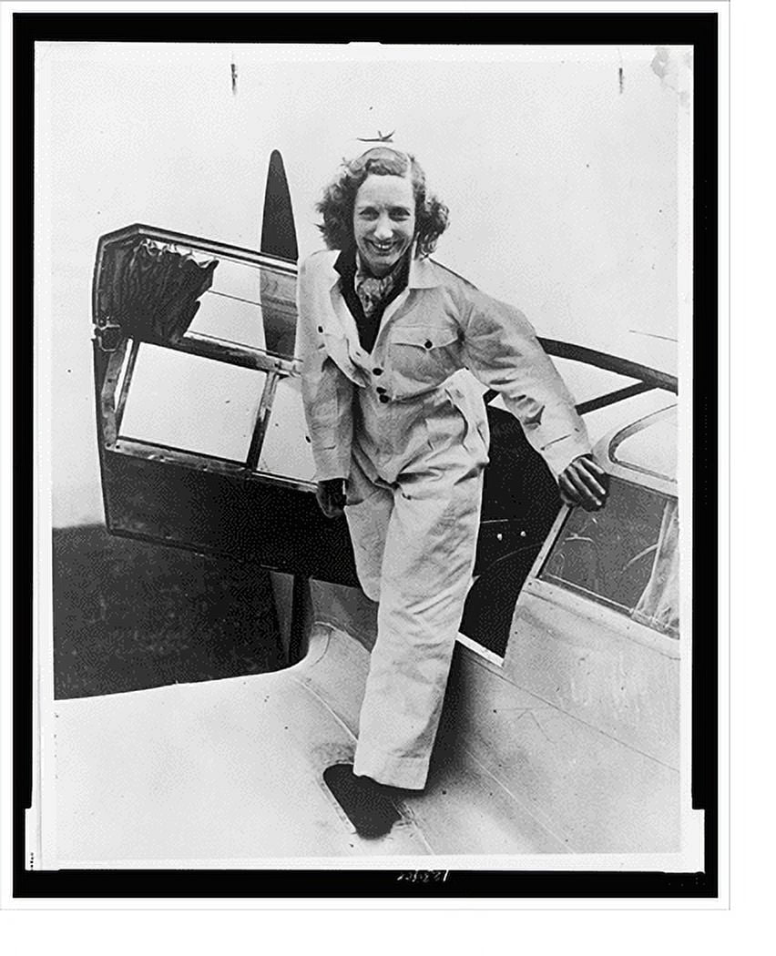 Historic Print, [Beryl Markham, full-length portrait, standing, facing ...