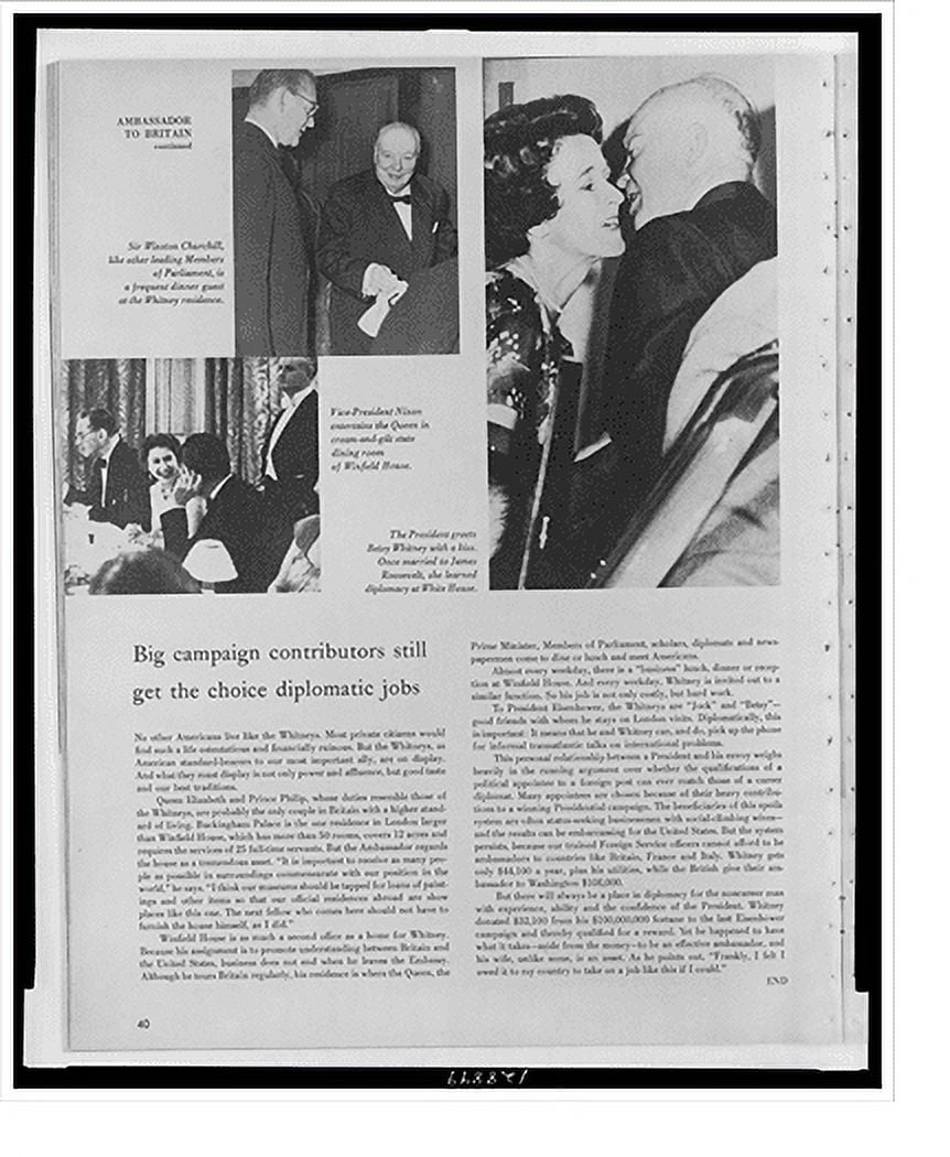 Historic Print, Big campaign contributors still get the choice ...