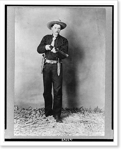 Historic Print, [Bill Bennett, full-length portrait, standing, facing ...