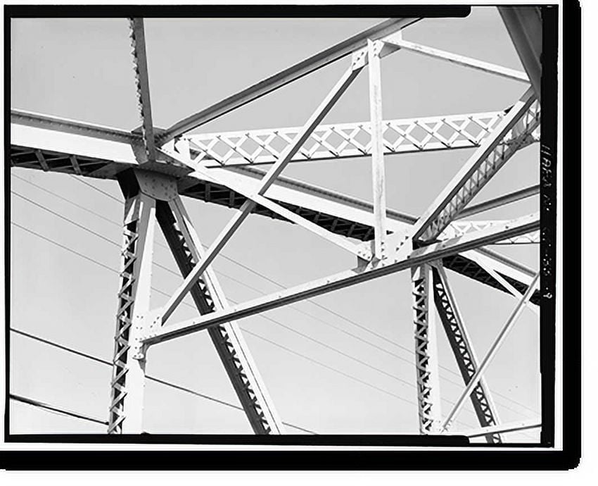 Historic Print, Bog Hollow Bridge, Spanning Housatonic River on CT State Route 341, Kent ...