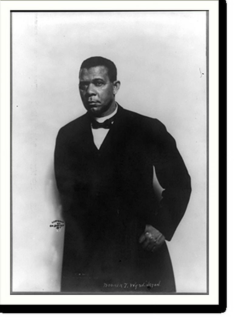Historic Print, [Booker T. Washington, half-length portrait, standing ...