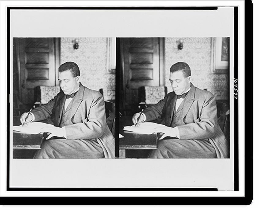Historic Print, [Booker T. Washington, three-quarter length portrait ...