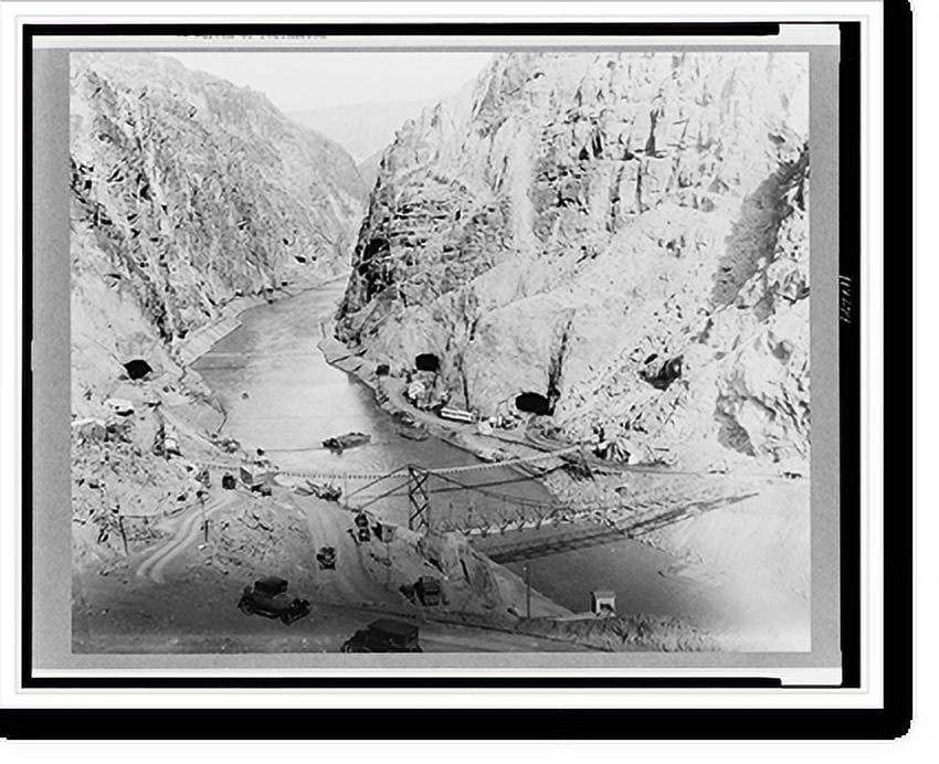 Historic Print, Boulder canyon reclamation project, Arizona and Nevada ...