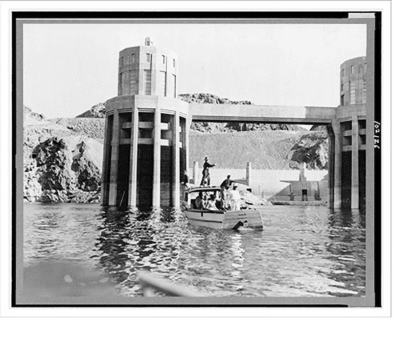 Historic Print, Boulder canyon reclamation project, Arizona and Nevada ...