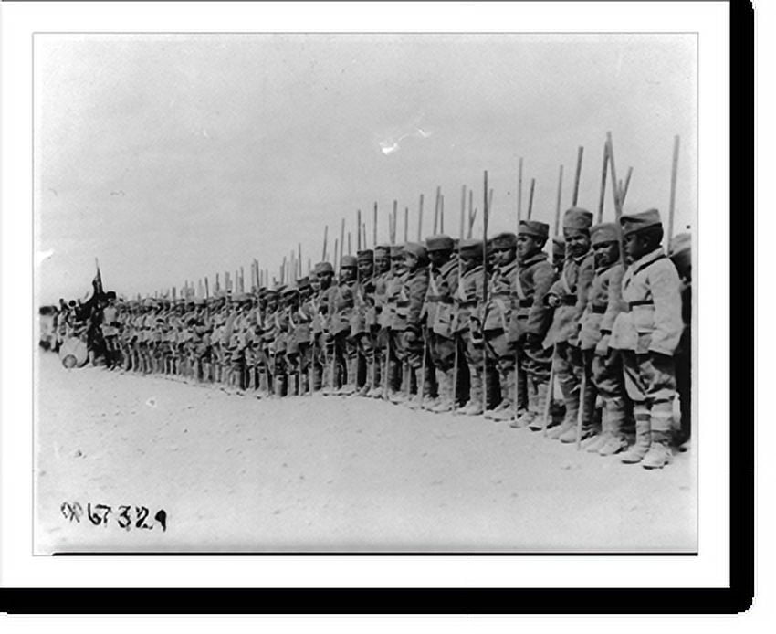 Historic Print, Boys from the Turkish orphanage at Ezerum waiting for ...