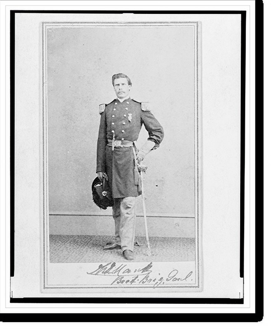 Historic Print, [Brigadier General William G. Mank, Union officer in ...