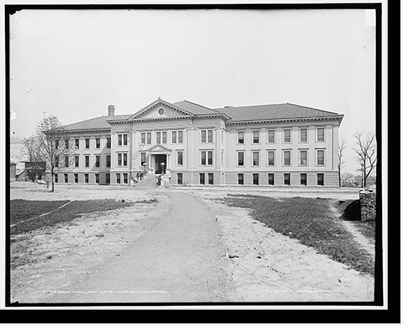 Historic Print, Brown Hall, Ohio State University, Columbus, O[hio], 16 ...