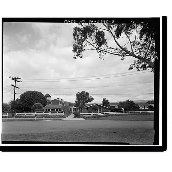 Historic Print, Buffalo Ranch, 2418 MacArthur Boulevard, Irvine, Orange ...