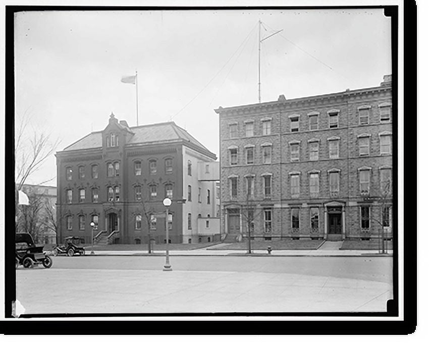 Historic Print, [Building, B St., SE], 16" x 20" - Walmart.com