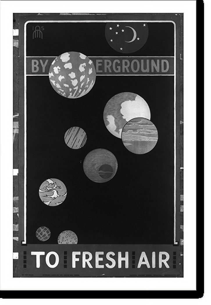 Historic Print, By [Und]derground to fresh air, 16" x 20" - Walmart.com
