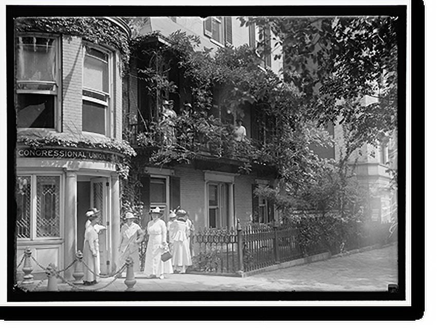 Historic Print, CAMERON HOUSE. LATER PART OF COSMOS CLUB. WOMAN ...