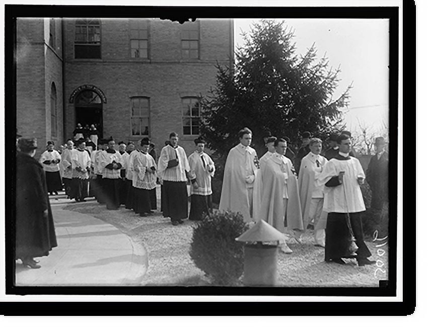 Historic Print, CATHOLIC UNIVERSITY. CARDINAL GIBBONS; JUBILEE - 2, 18 ...
