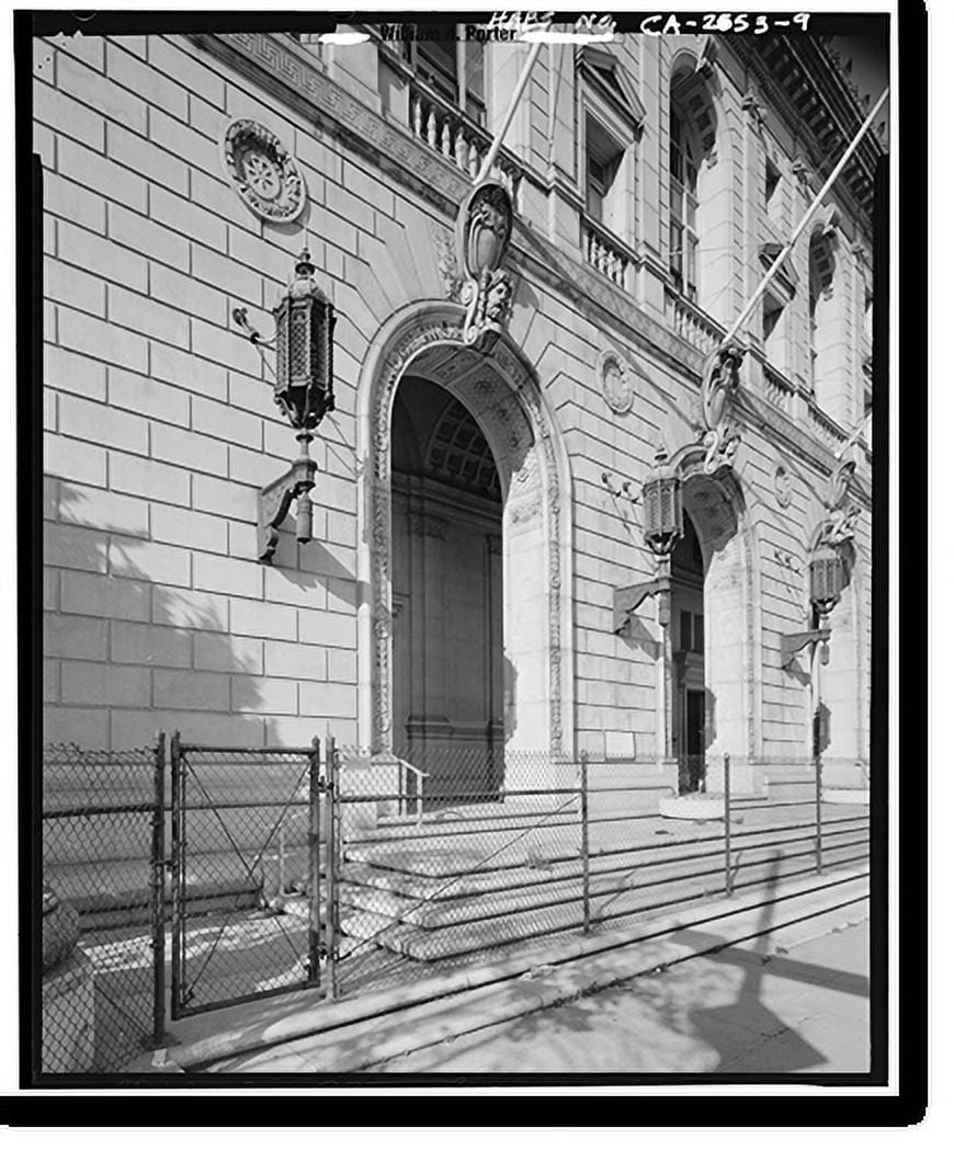 Historic Print, California State Building, 350 McAllister Street, San ...