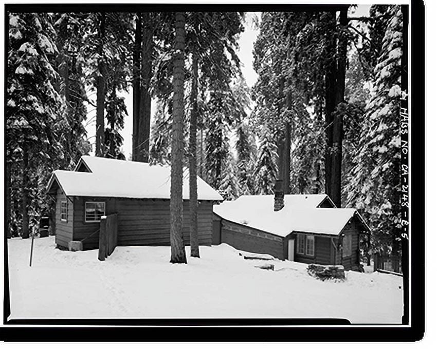 Historic Print, Camp Kaweah Historic District, National Park Service ...