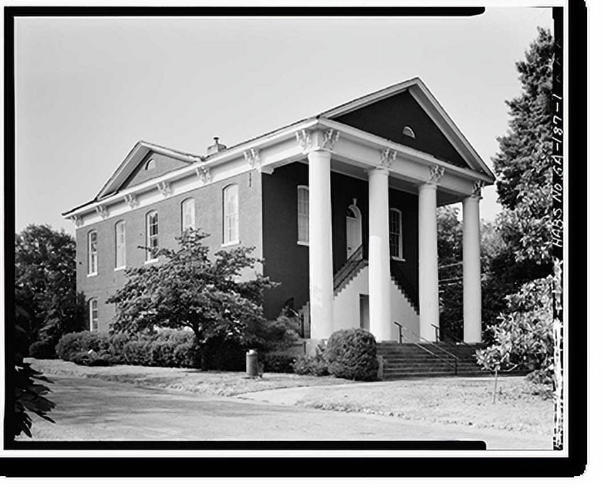 Historic Print, Campbell County Courthouse at Fairburn, 45 East Broad ...