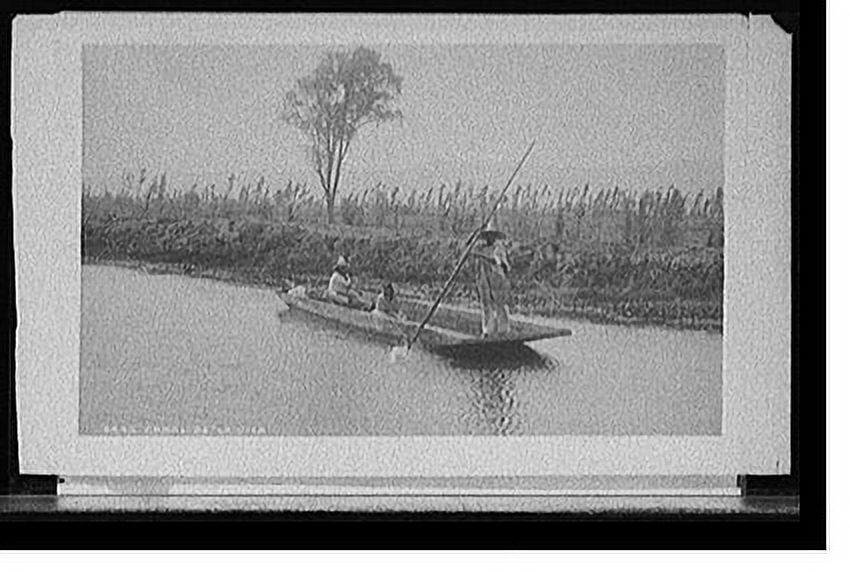 Historic Print, Canal de la Viga - 4, 16" x 20" - Walmart.com